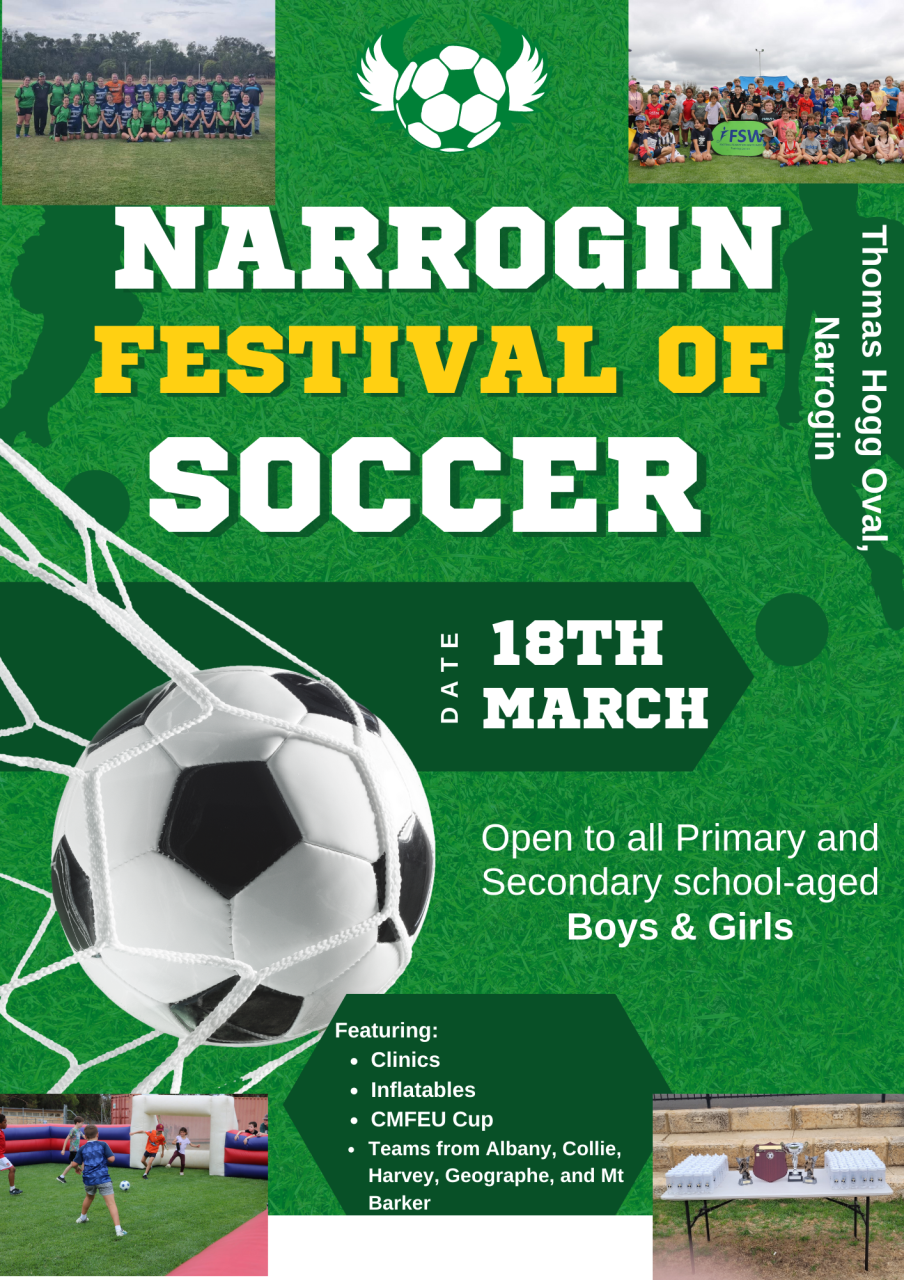 Narrogin Festival of Soccer » Shire of Narrogin
