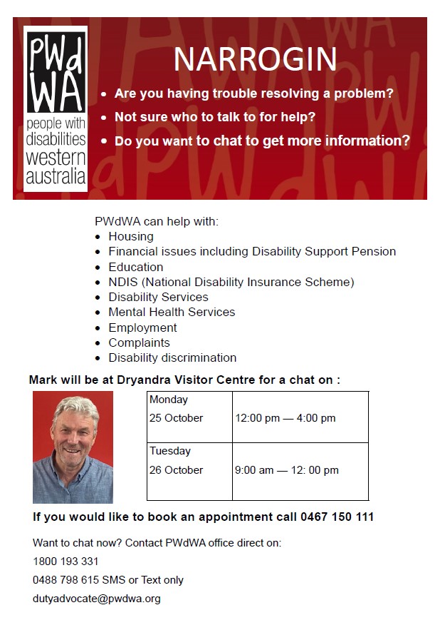 People with Disabilities Western Australia visit to Narrogin » Shire of ...