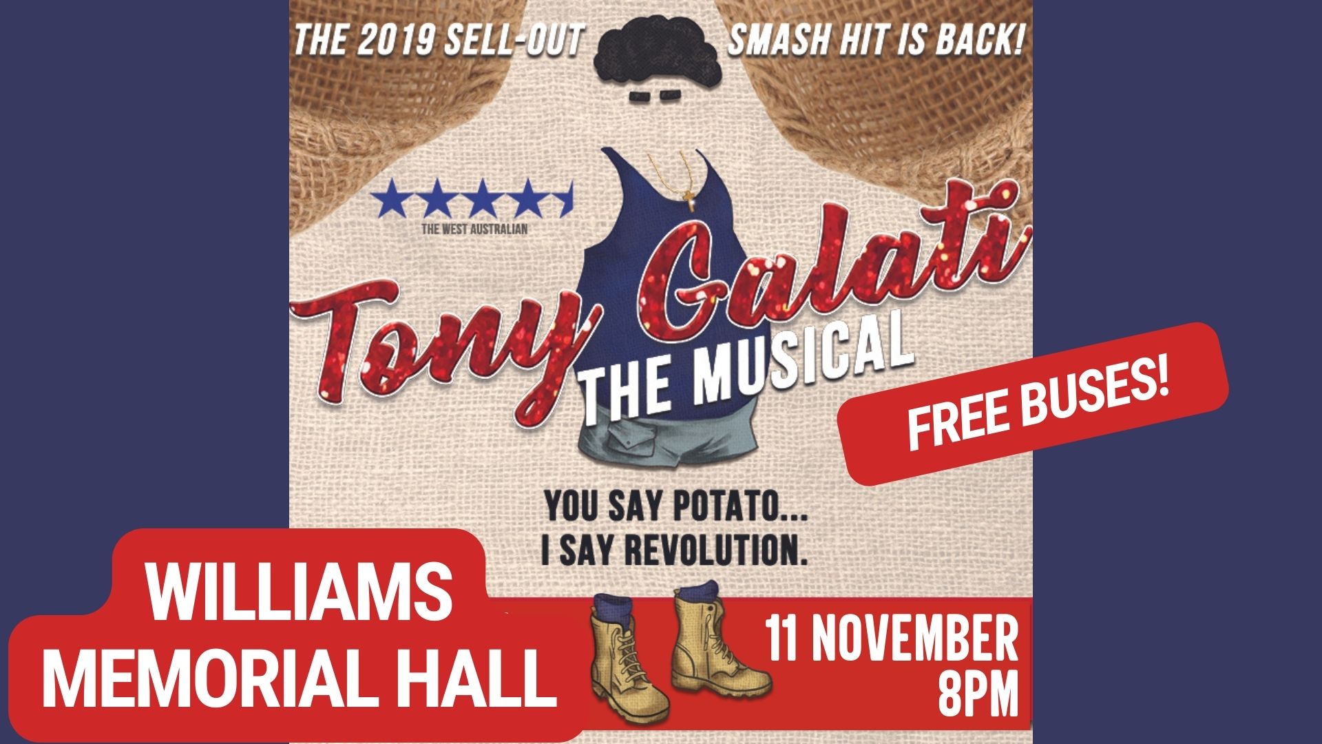 Tony Galati: The Musical » Shire of Narrogin