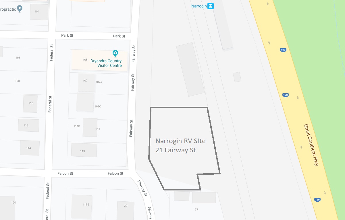 Recreational Vehicle Free Stay Area » Shire of Narrogin