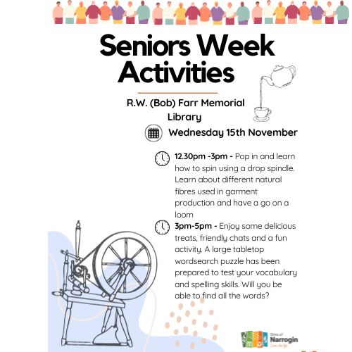 Seniors Week Activities » Shire of Narrogin